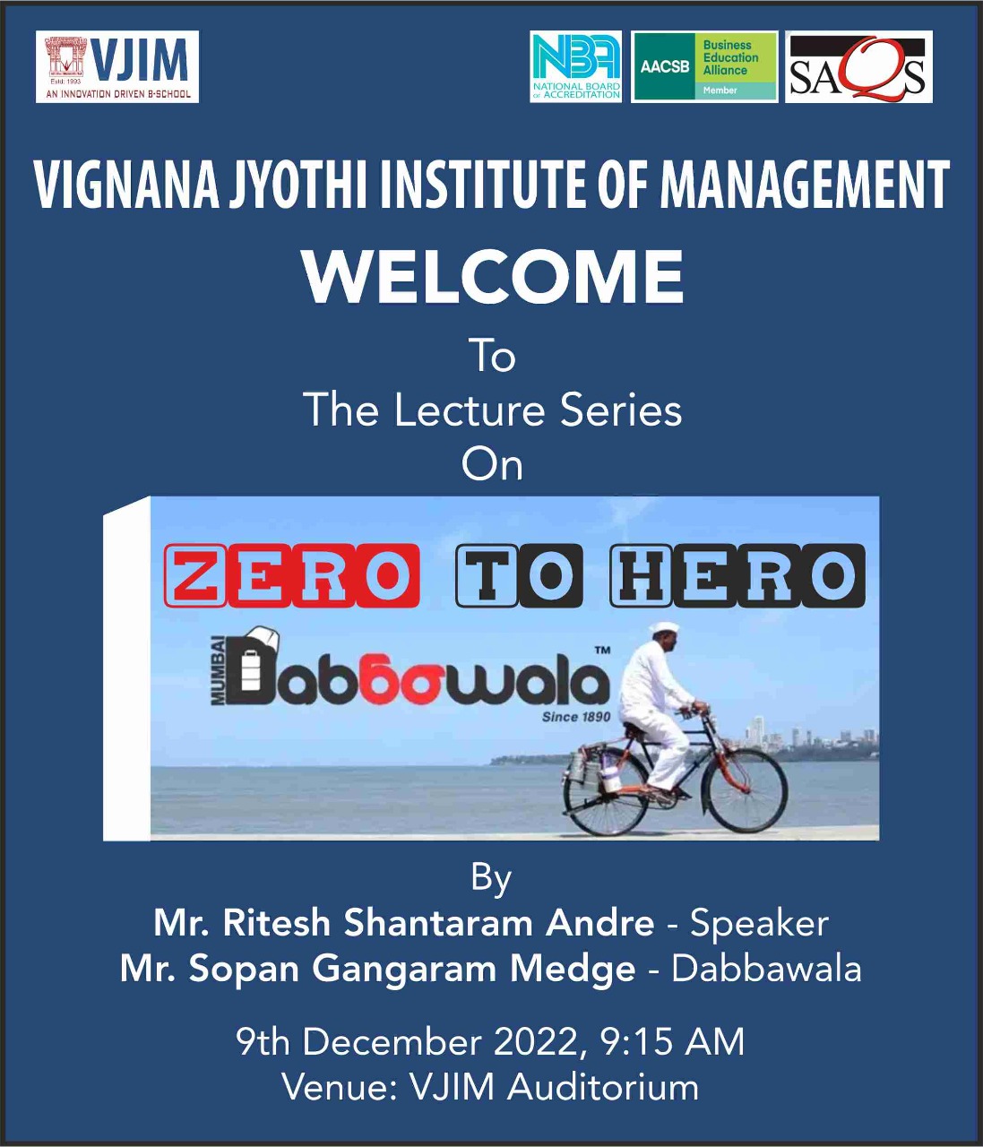 Dabbawala - Vignana Jyothi Institute Of Management (VJIM) :: Top PGDM ...